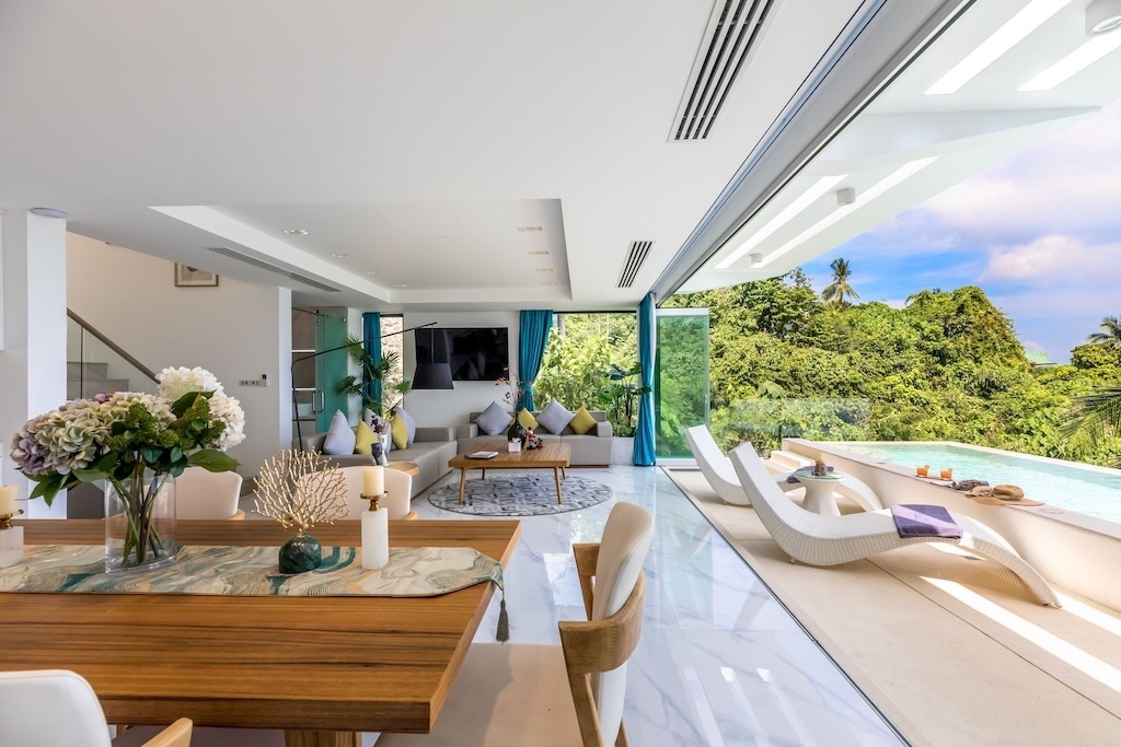 Koh Samui Sea View Villa By Coral Cove - Property For Sale